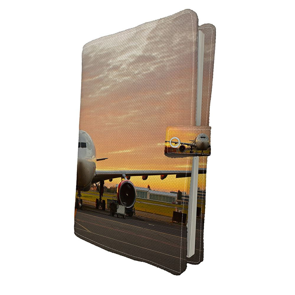ECZJNT Aircraft Maintenance Sunrise Book Cover Book Protector Book ...