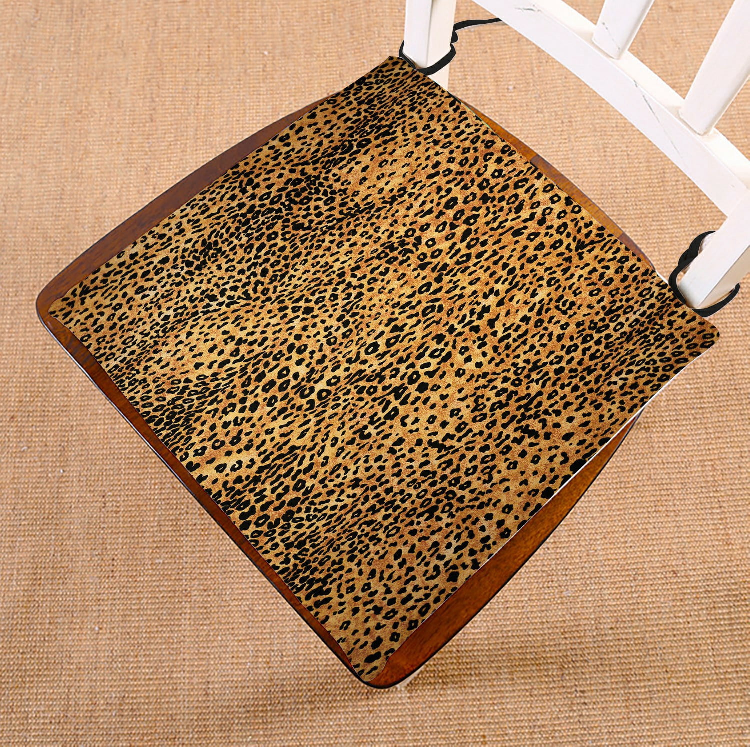 ECZJNT Animal Print Background seat pad chair pads seat cushion 18x18 ...