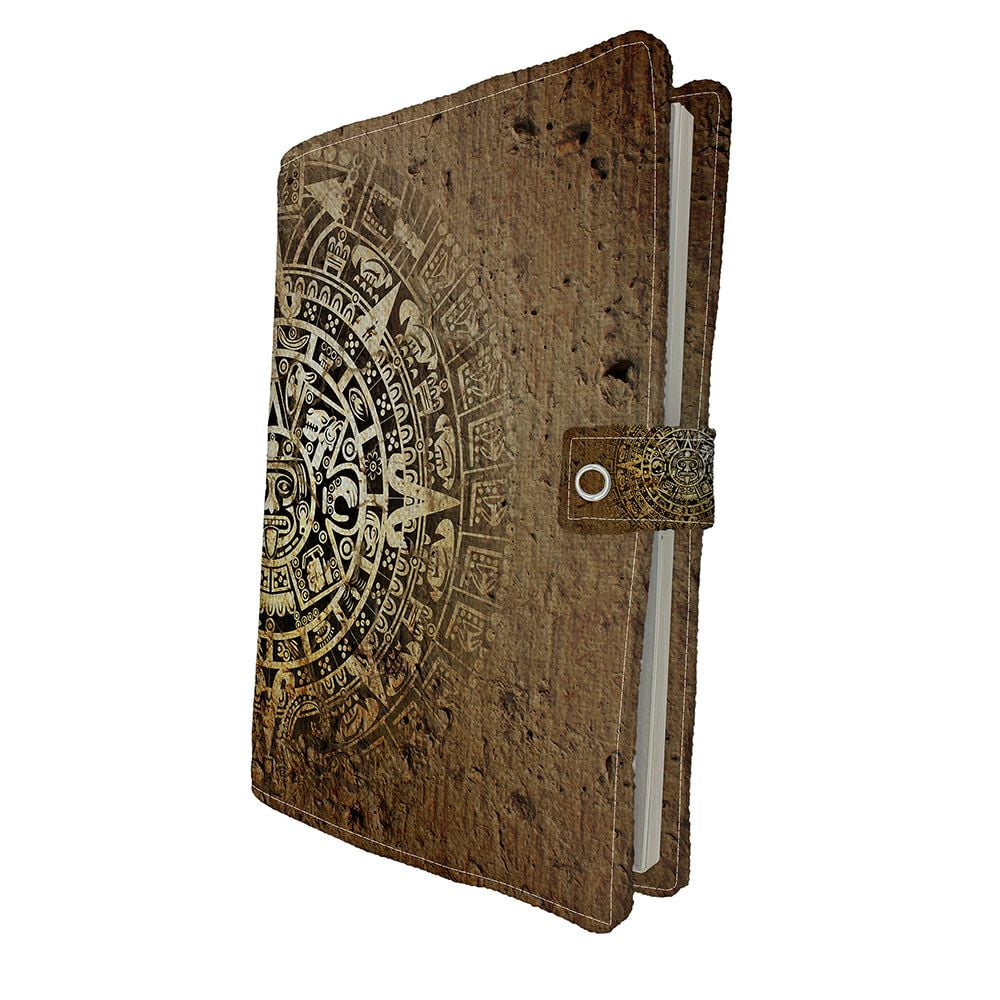 ECZJNT Background American Aztec Calendar Old Stone Book Cover Book ...