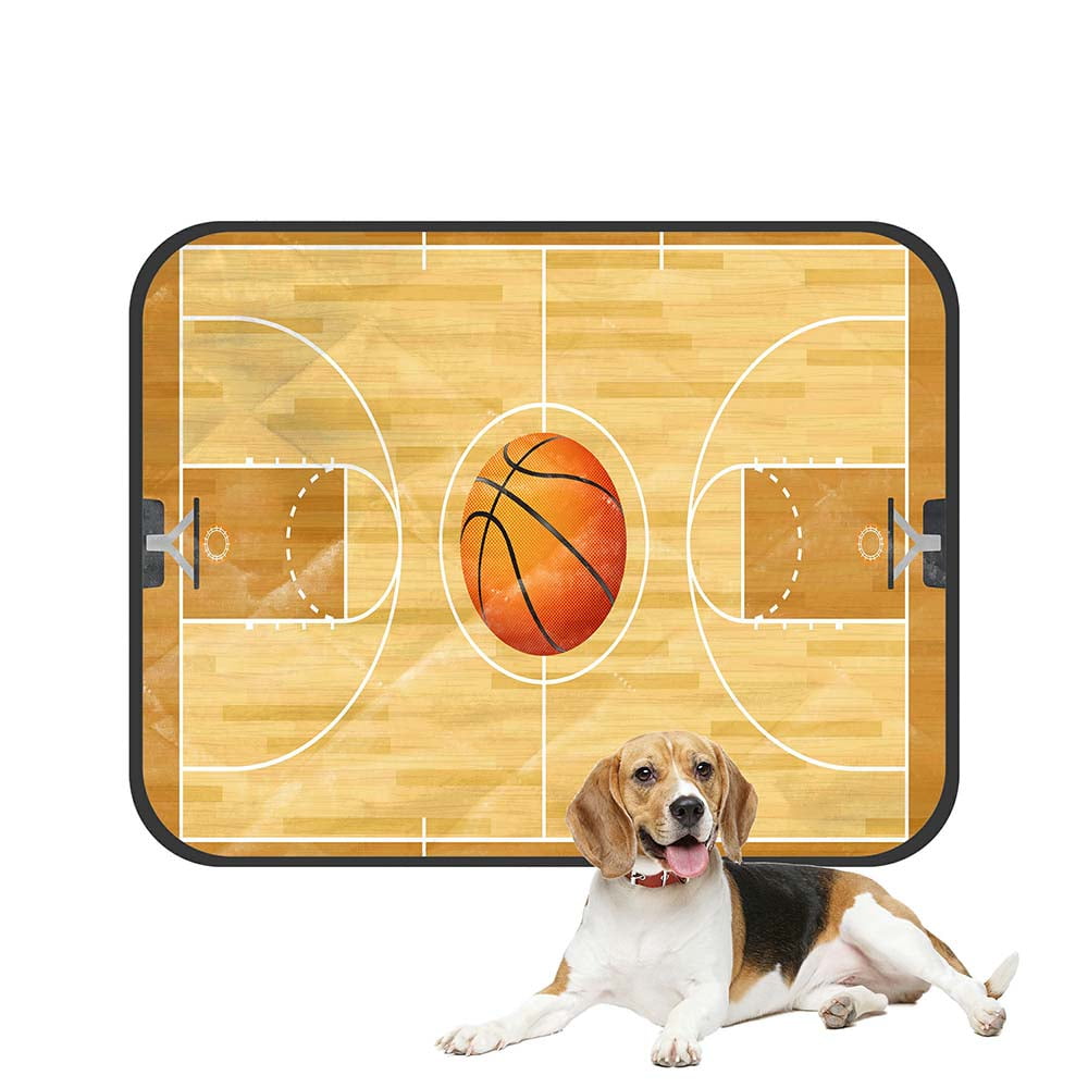 ECZJNT Basketball Court Basketball In The Center Court Pet Dog Cat Bed ...