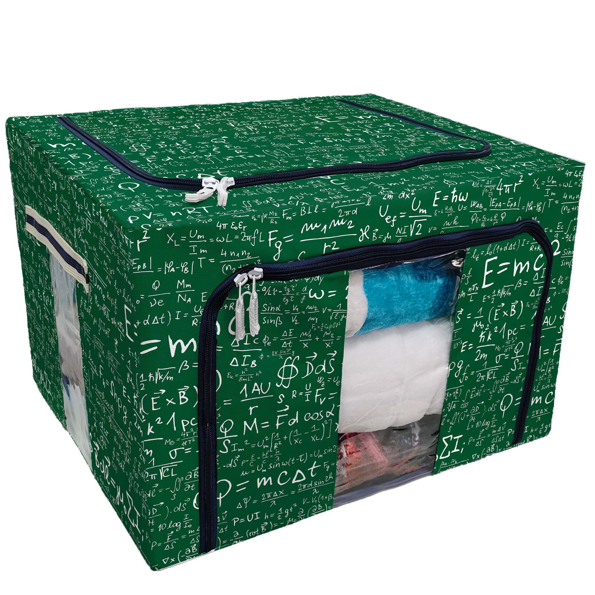 ECZJNT Blackboard with physical equations and formulas Storage Bag ...