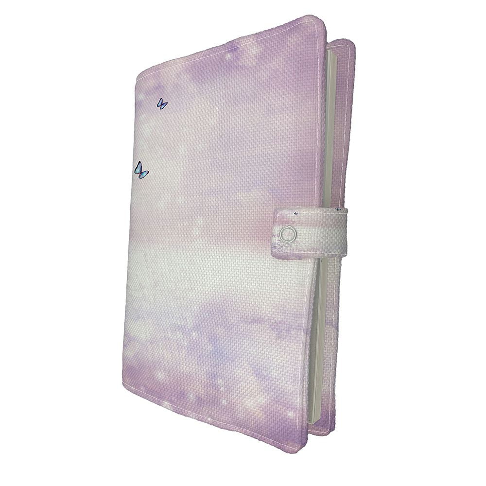 ECZJNT Blue Butterflies On A Fantasy Lake In Twilight Book Cover Book ...