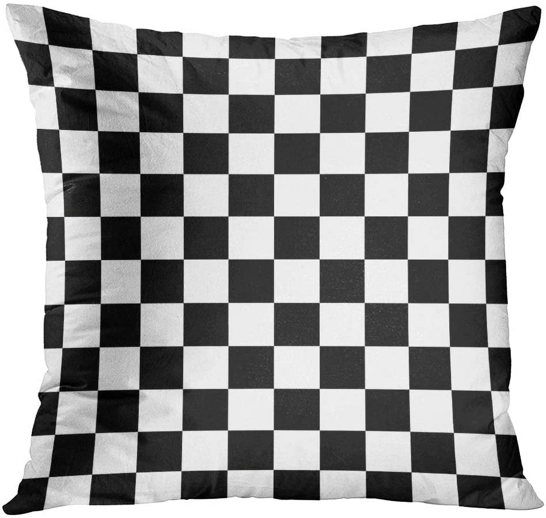 ECZJNT Checker Checkered Pattern Checkerboard Throw Pillowcase Cover ...