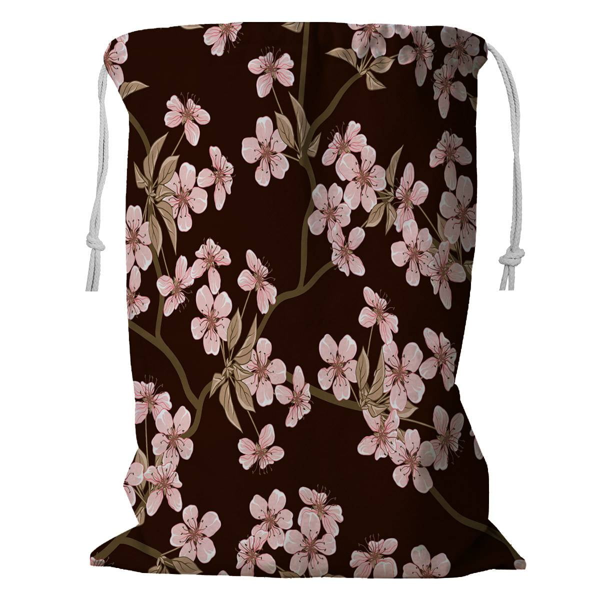 ECZJNT Cherry blossom ( flowers pattern) Storage Basket Laundry Bag ...