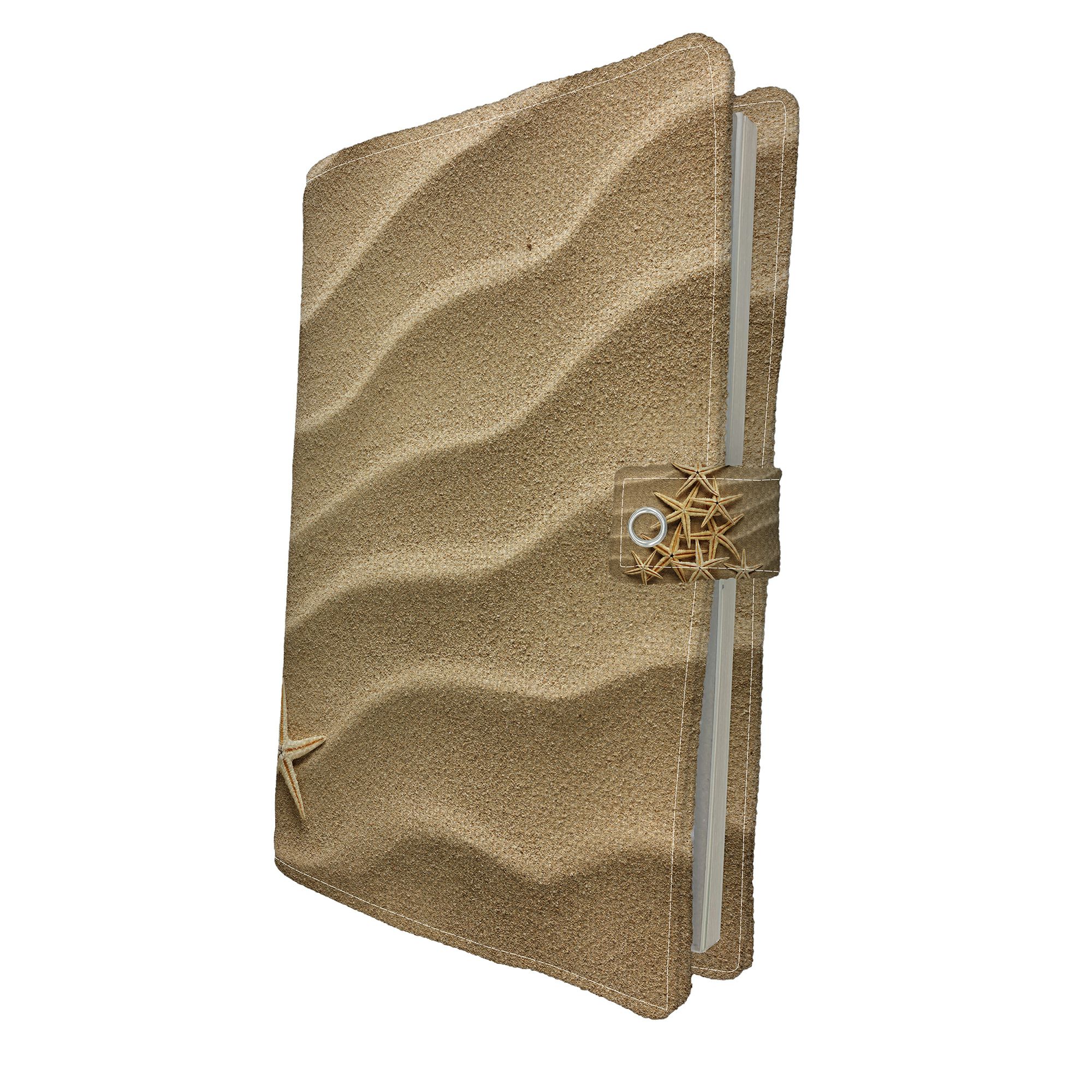 ECZJNT Christmass Tree From Shells On Sand Book Cover Book Protector ...