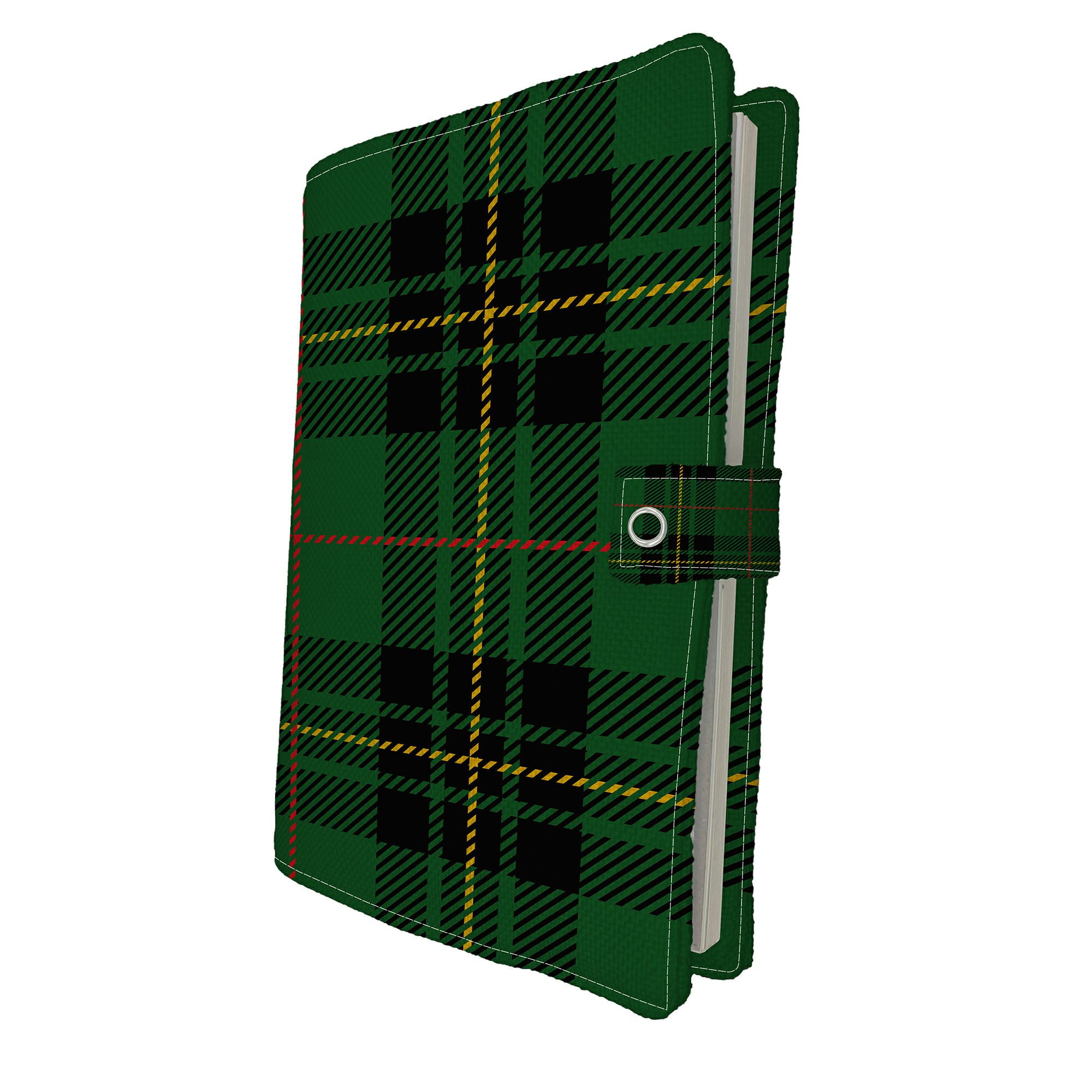 ECZJNT Clan Forbes Tartan Plaid Scottish Pattern Book Cover Book ...