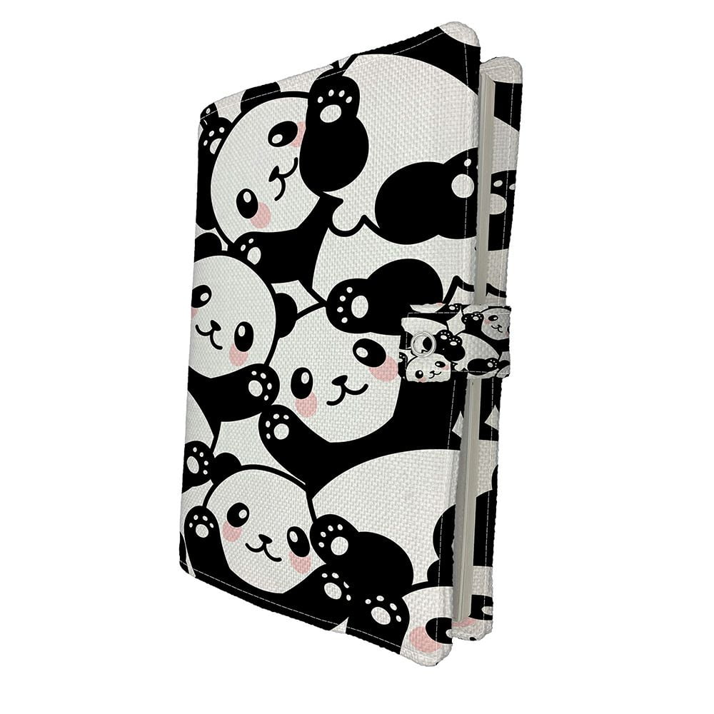 ECZJNT Cute Panda Book Cover Book Protector Book Sleeve Book Pouch Book ...