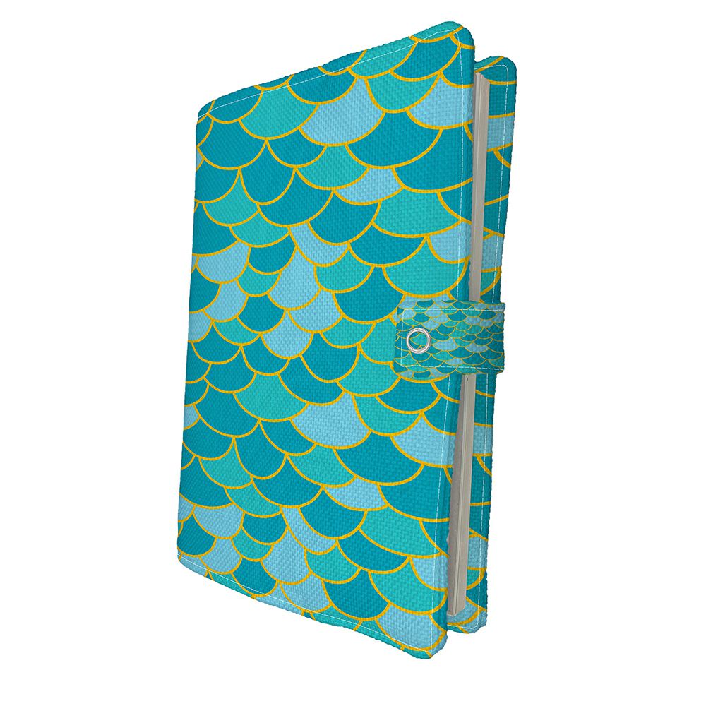 ECZJNT Fish Scale Book Cover Book Protector Book Sleeve Book Pouch Book ...