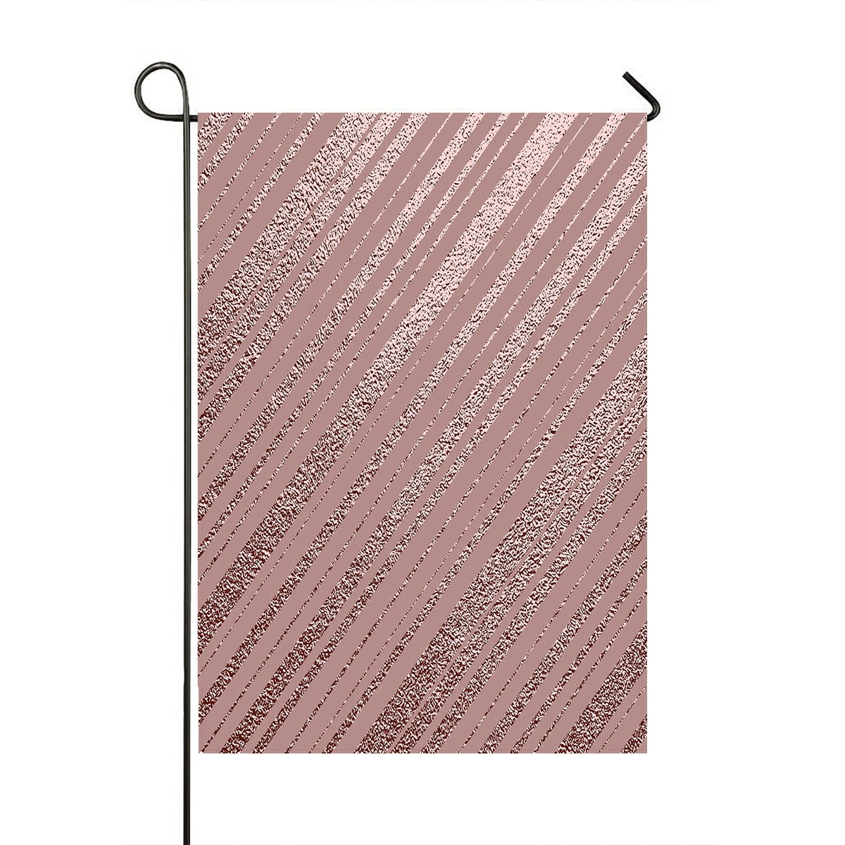 ECZJNT Gold pink pattern Rose quartz texture Outdoor Flag Home Party ...