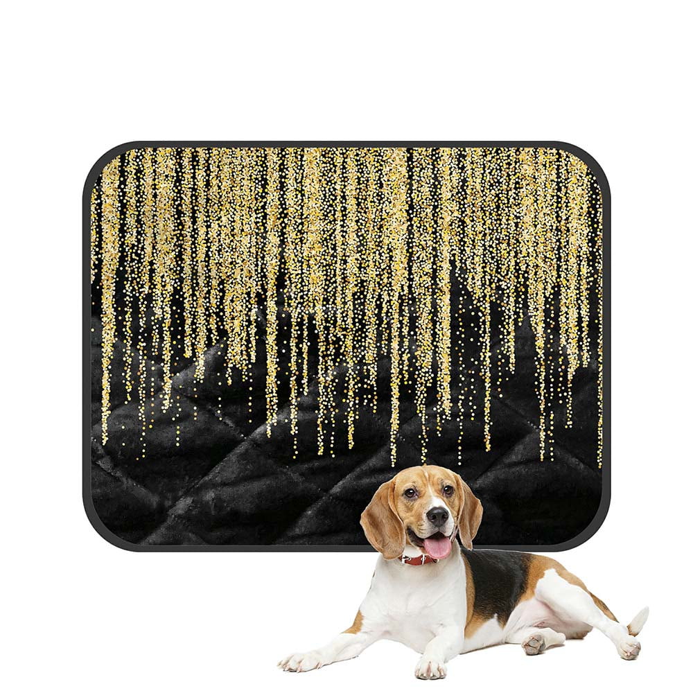 ECZJNT Golden Dust Elements Falling Down Flying Circle Confetti ...