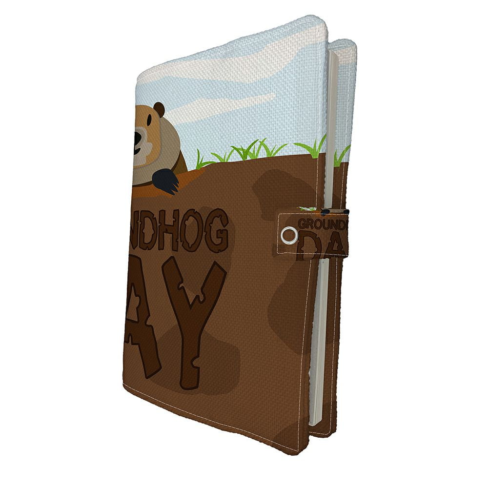 ECZJNT Groundhog Come Out From The Land Groundhog Day Book Cover Book ...