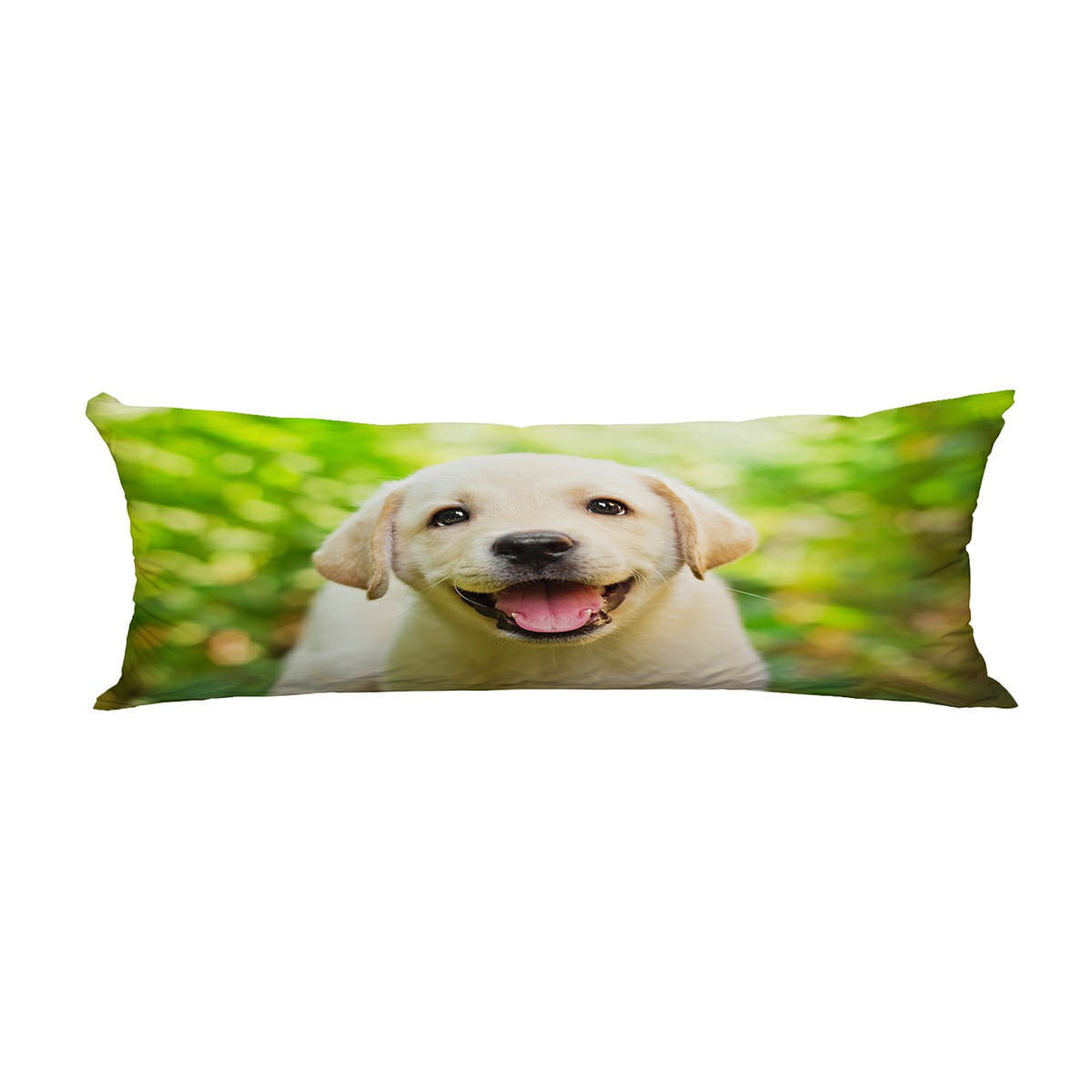 ECZJNT Labrador retriever puppy in the yard Pillow Cover Body ...