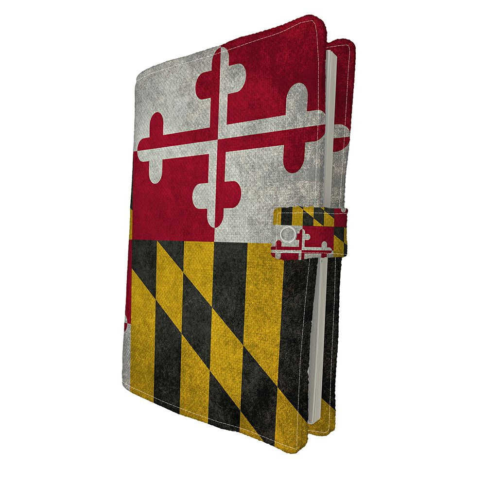 ECZJNT Maryland State Flag Book Cover Book Protector Book Sleeve Book ...