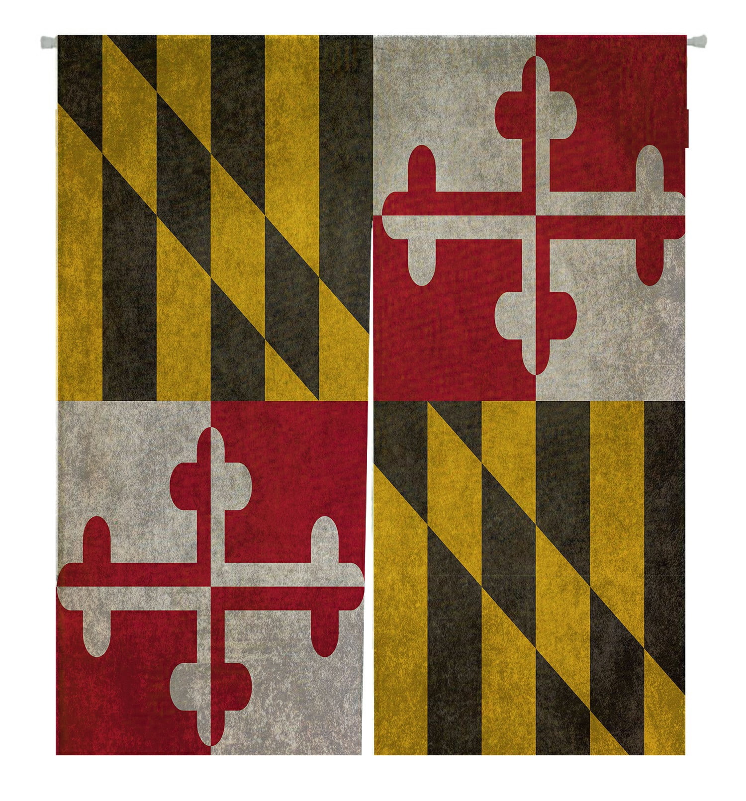 ECZJNT Maryland State flag Japanese Noren Curtain Doorway Door Window ...