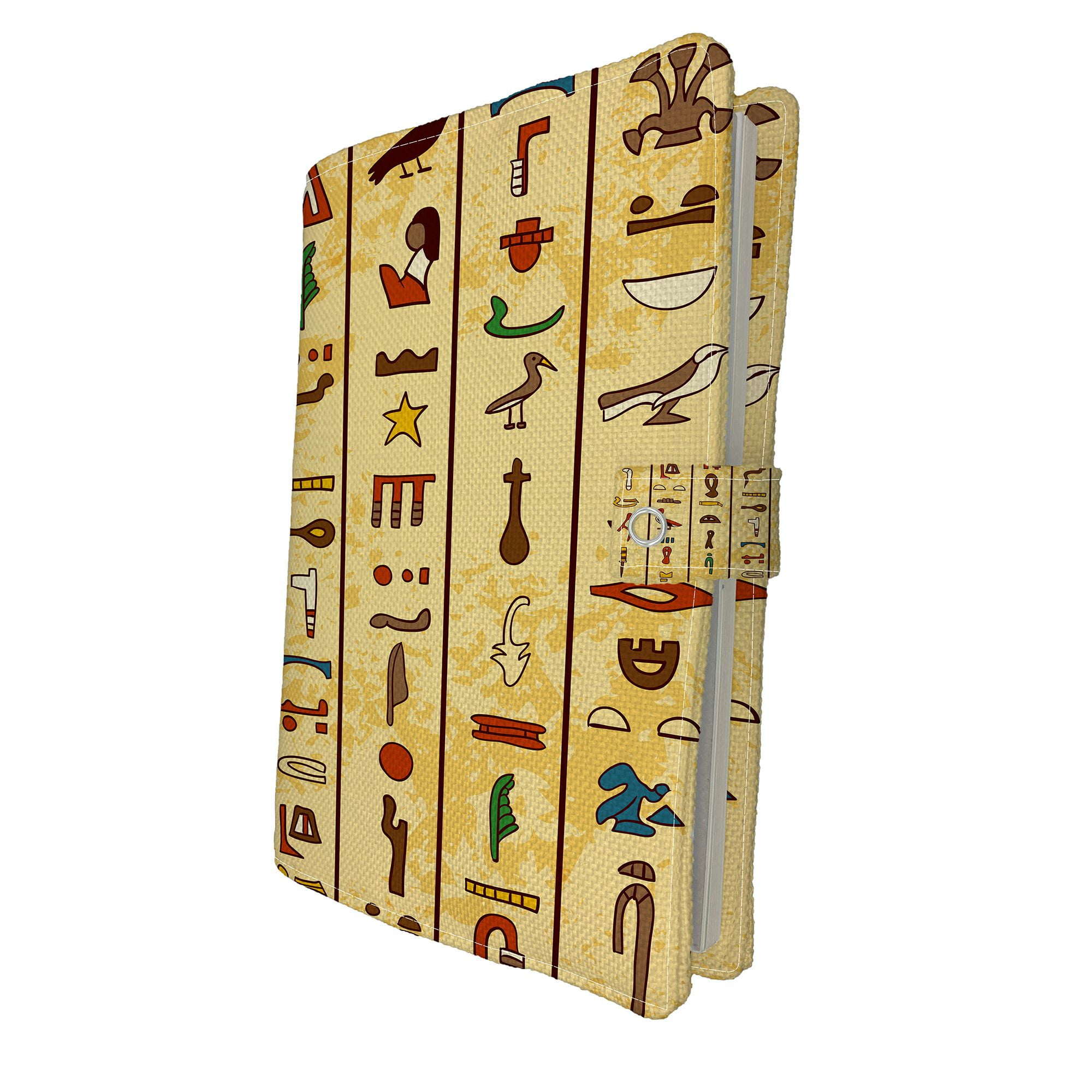 ECZJNT Multicolored Ancient Egyptian Hieroglyphics Papyrus Old Paper ...