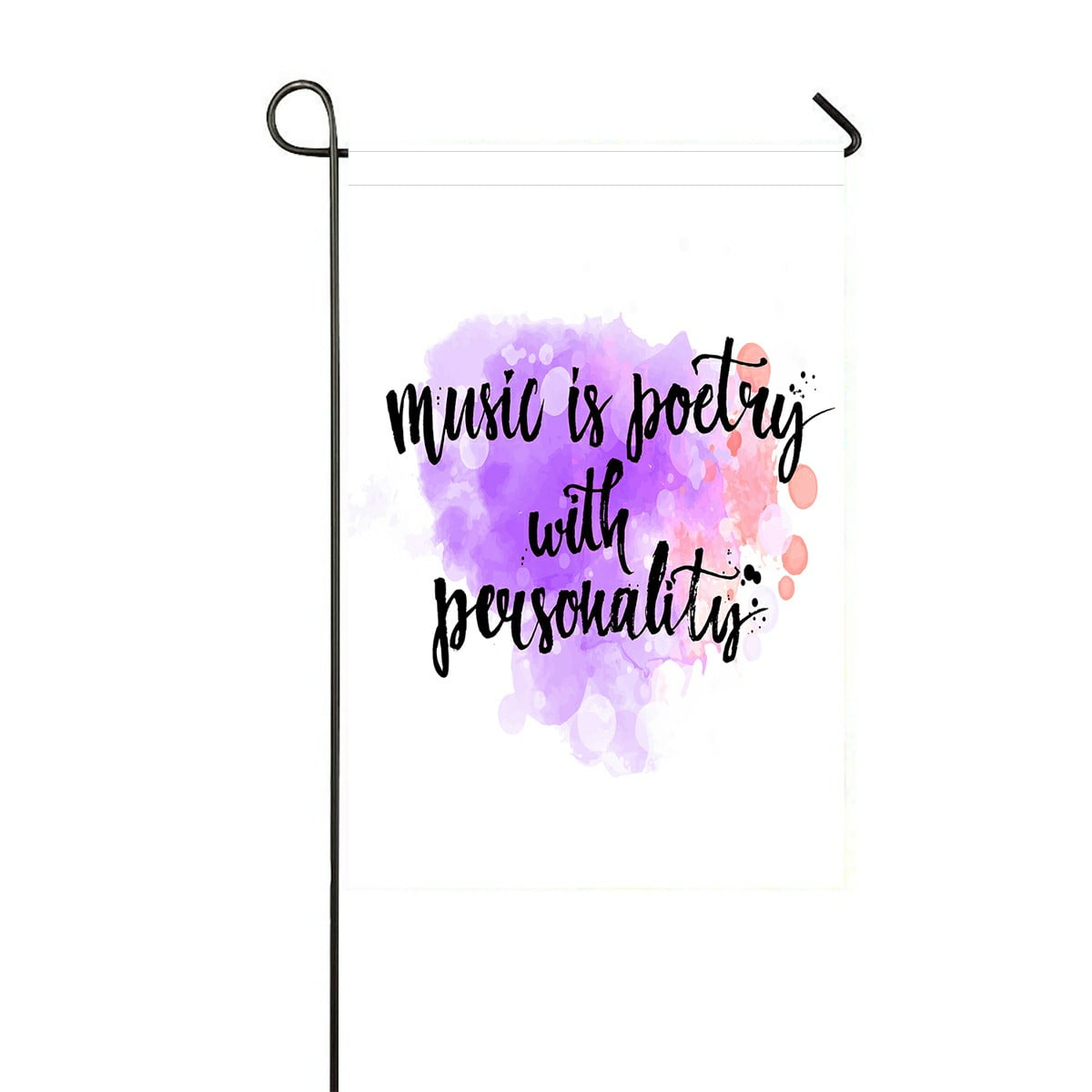 ECZJNT Music is poetry inspirational quote music Lettering wall poster ...