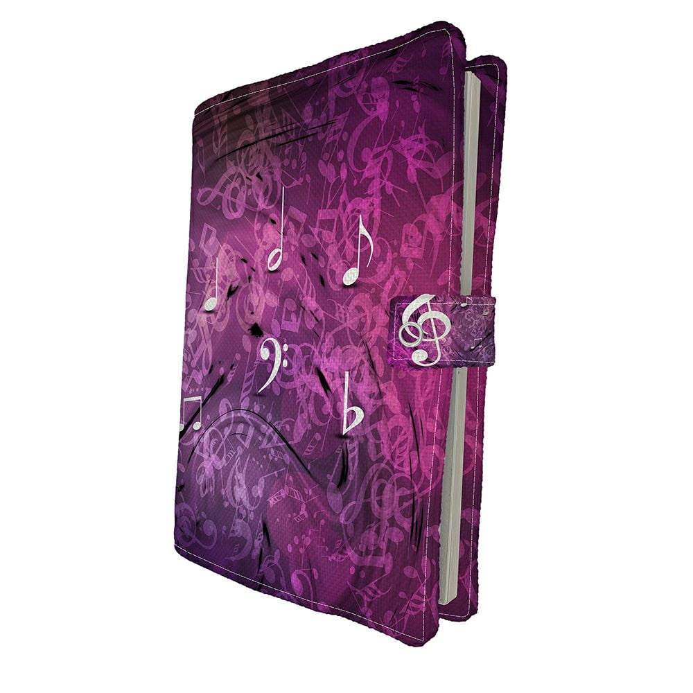 ECZJNT Musical Notes Book Cover Book Protector Book Sleeve Book Pouch ...