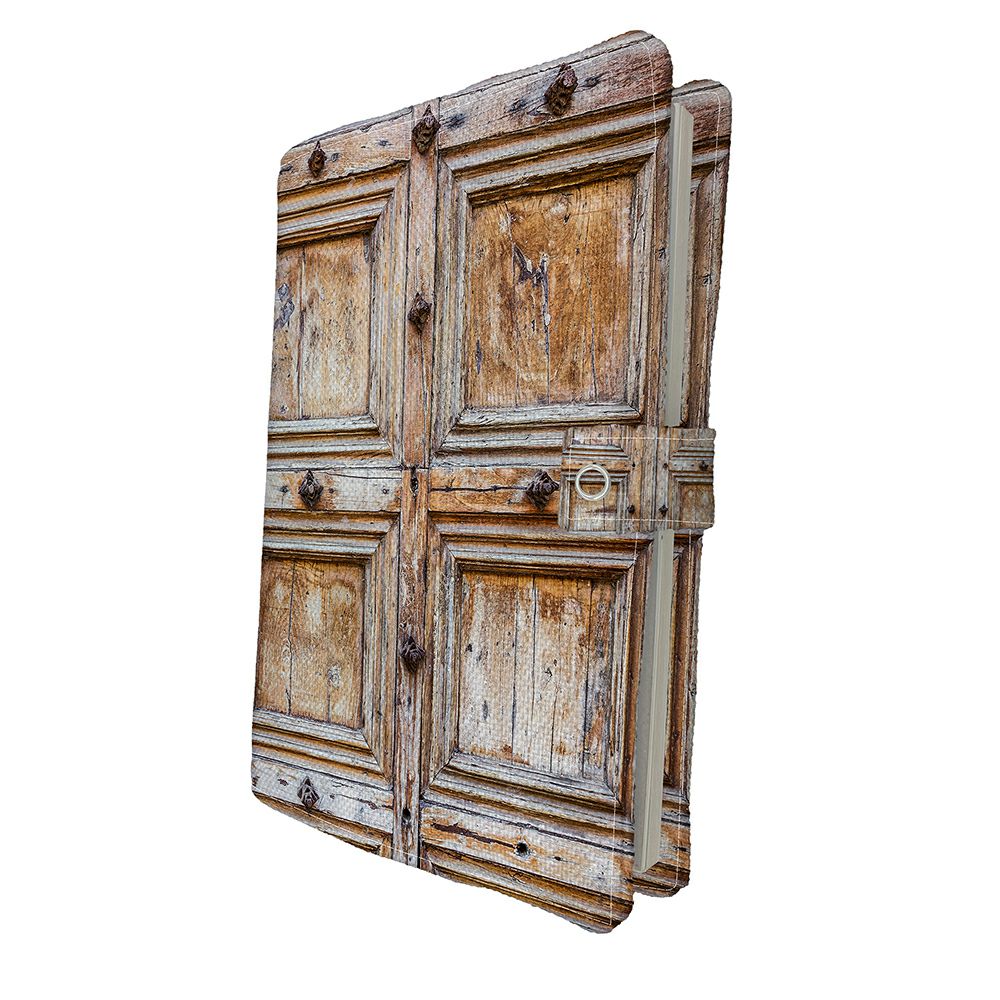 ECZJNT Old Wood Door Book Cover Book Protector Book Sleeve Book Pouch ...