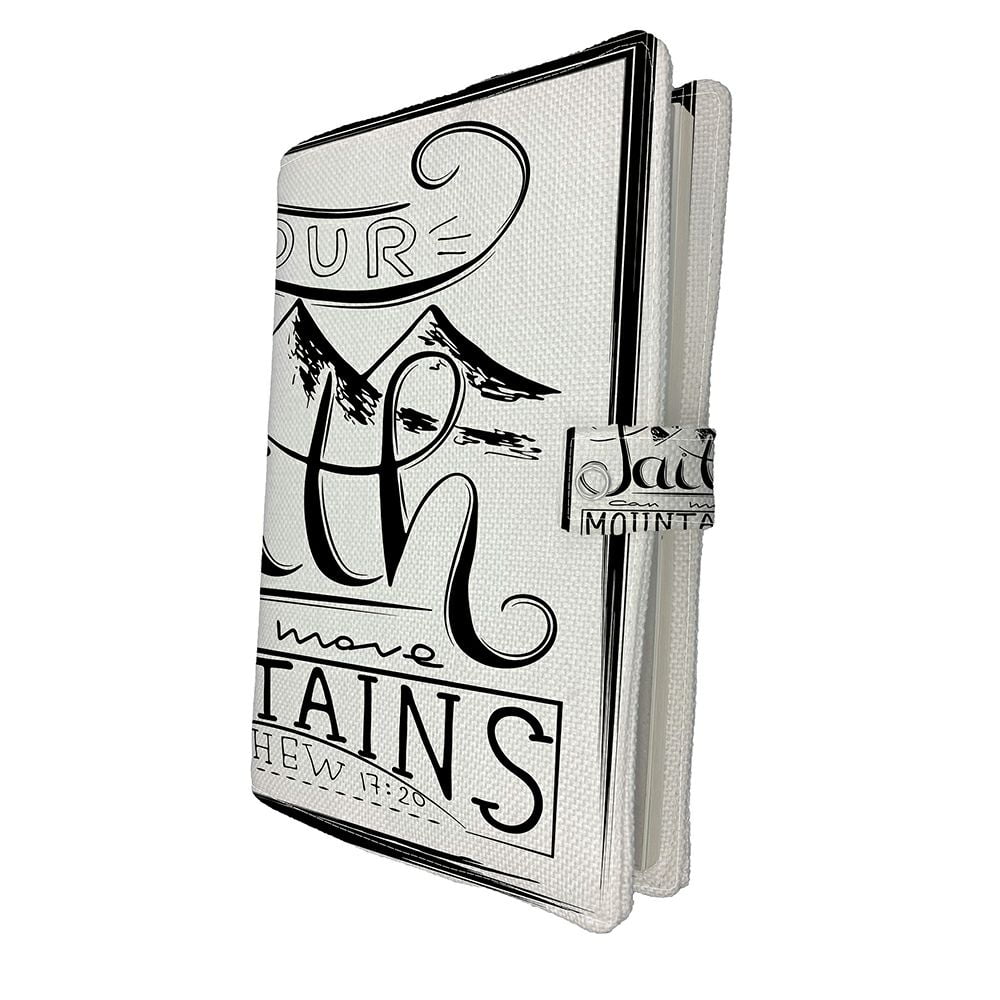 ECZJNT Our Faith Can Move Mountains Book Cover Book Protector Book ...