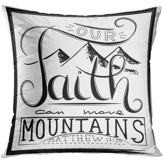 ECZJNT Our Faith Can Move Mountains Inspirational and Motivational in ...