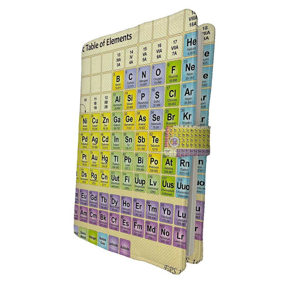 ECZJNT Periodic Table Of The Elements Book Cover Book Protector Book ...