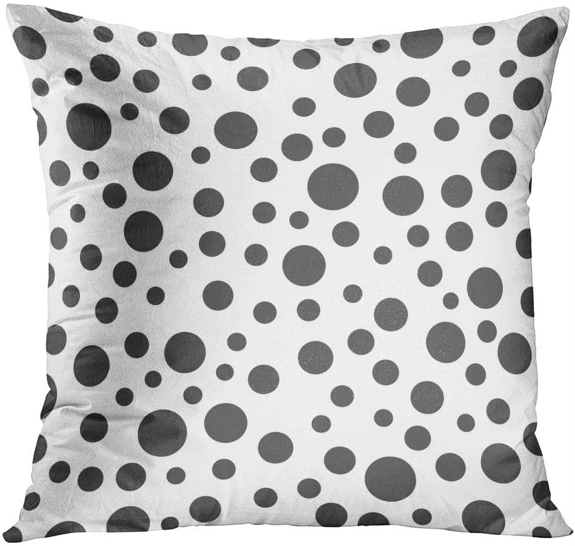 ECZJNT Polkadot Polka Dot Pattern Black Dalmatian Dalmation Party White ...