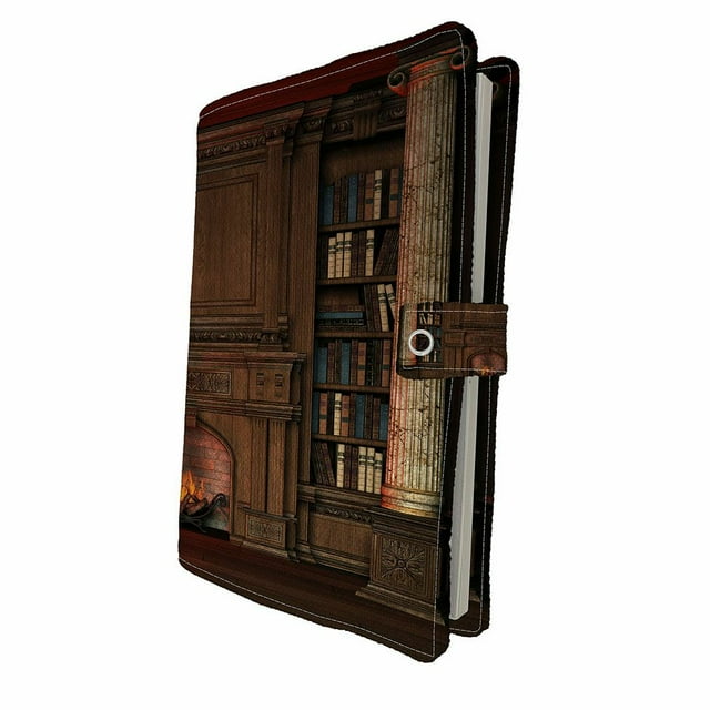 ECZJNT Private Library Book Cover Book Protector Book Sleeve Book Pouch ...