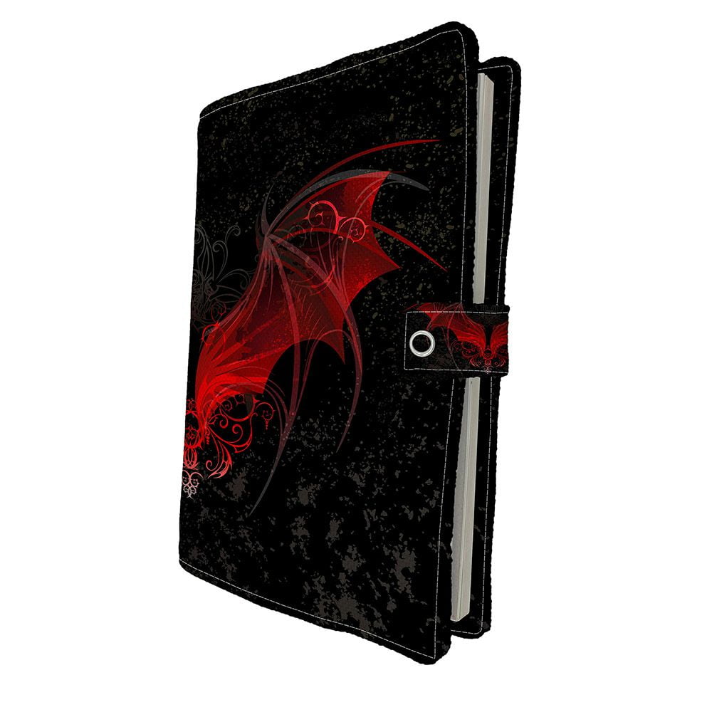 ECZJNT Red Dragon Wings Book Cover Book Protector Book Sleeve Book ...