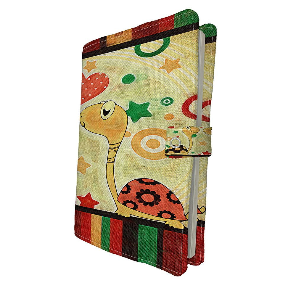 ECZJNT Romantic Love Turtle Book Cover Book Protector Book Sleeve Book ...