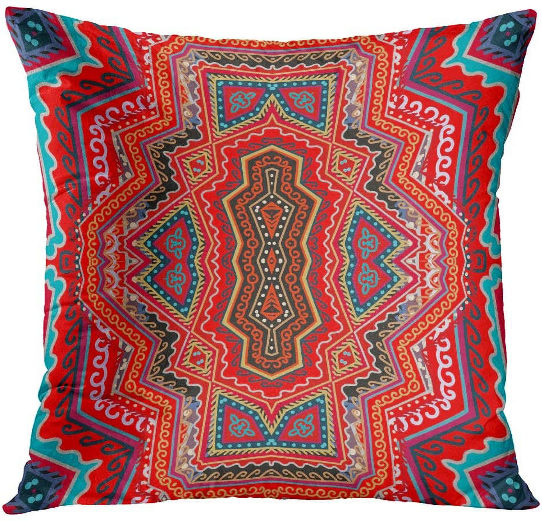 ECZJNT Scarf Pattern Peruvian Throw Pillowcase Cover Cushion Case Home ...