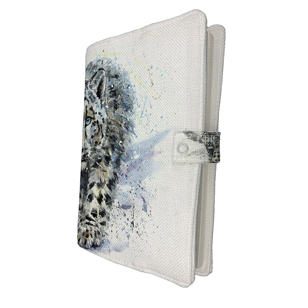 ECZJNT Snow Leopard Animals Wildlife Book Cover Book Protector Book ...