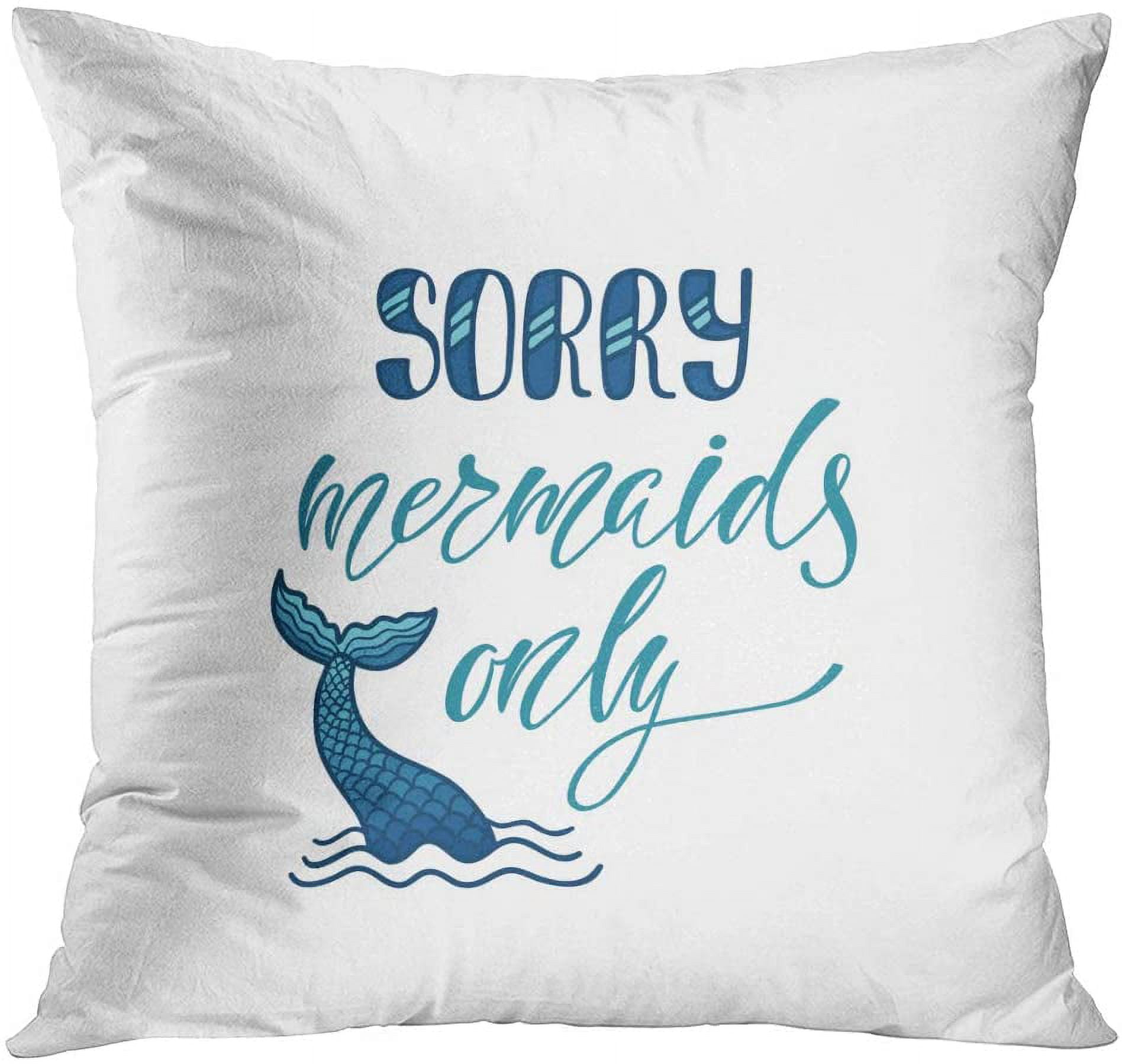 ECZJNT Sorry Mermaids Only Inspirational About Summer Modern ...