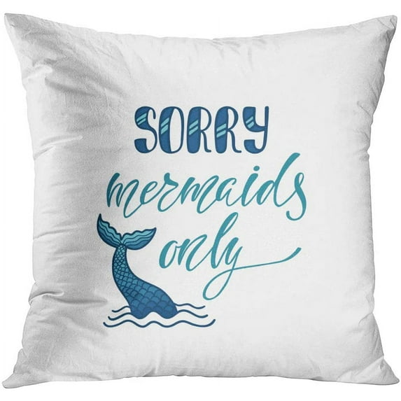 ECZJNT Sorry Mermaids Only Inspirational About Summer Modern ...