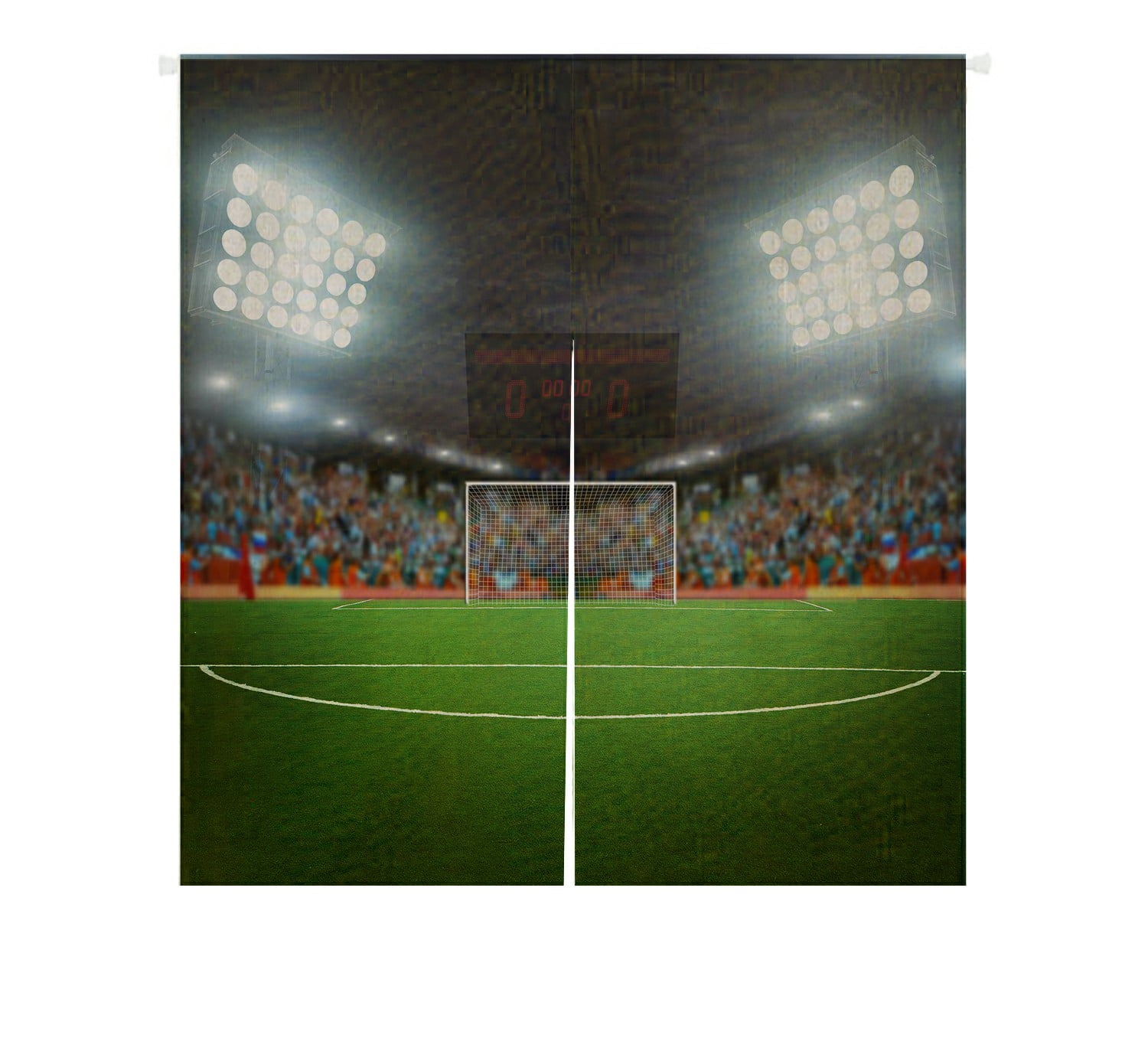 ECZJNT Stadium Abstract Football Soccer Japanese Noren Curtain Doorway ...