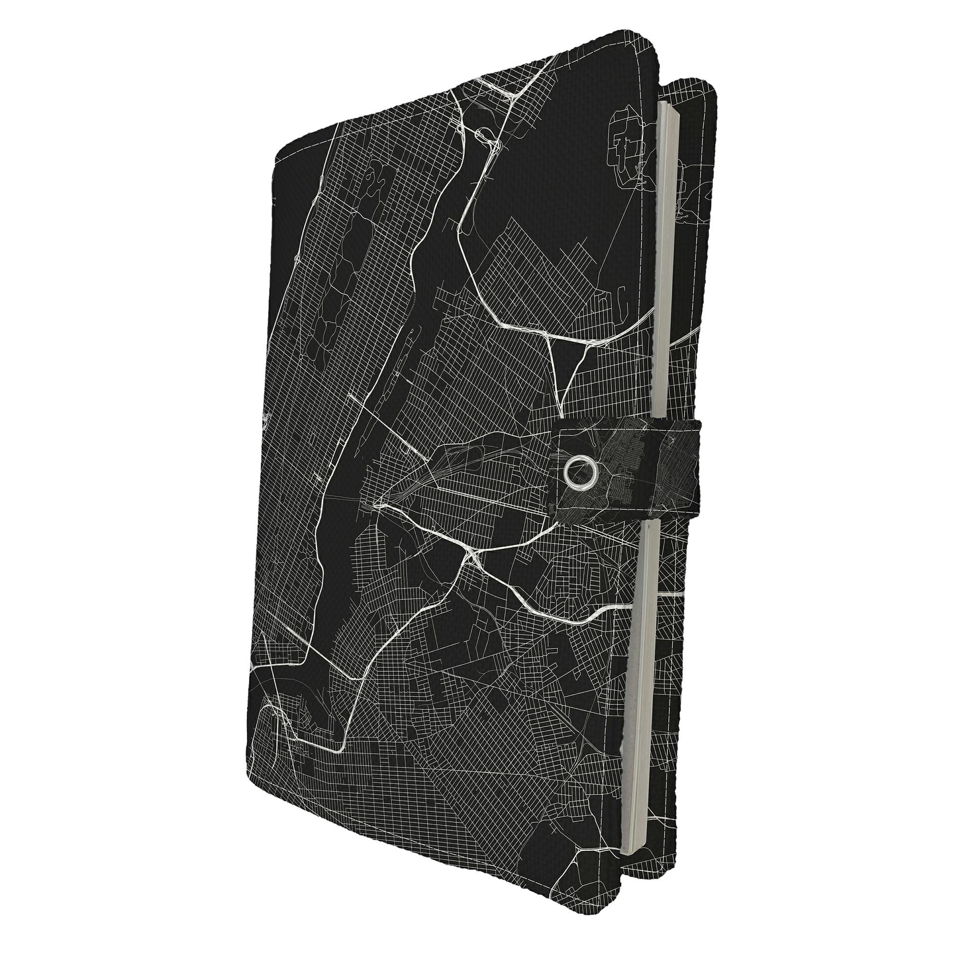 ECZJNT Streets Of New York And Surroundings Map Book Cover Book ...