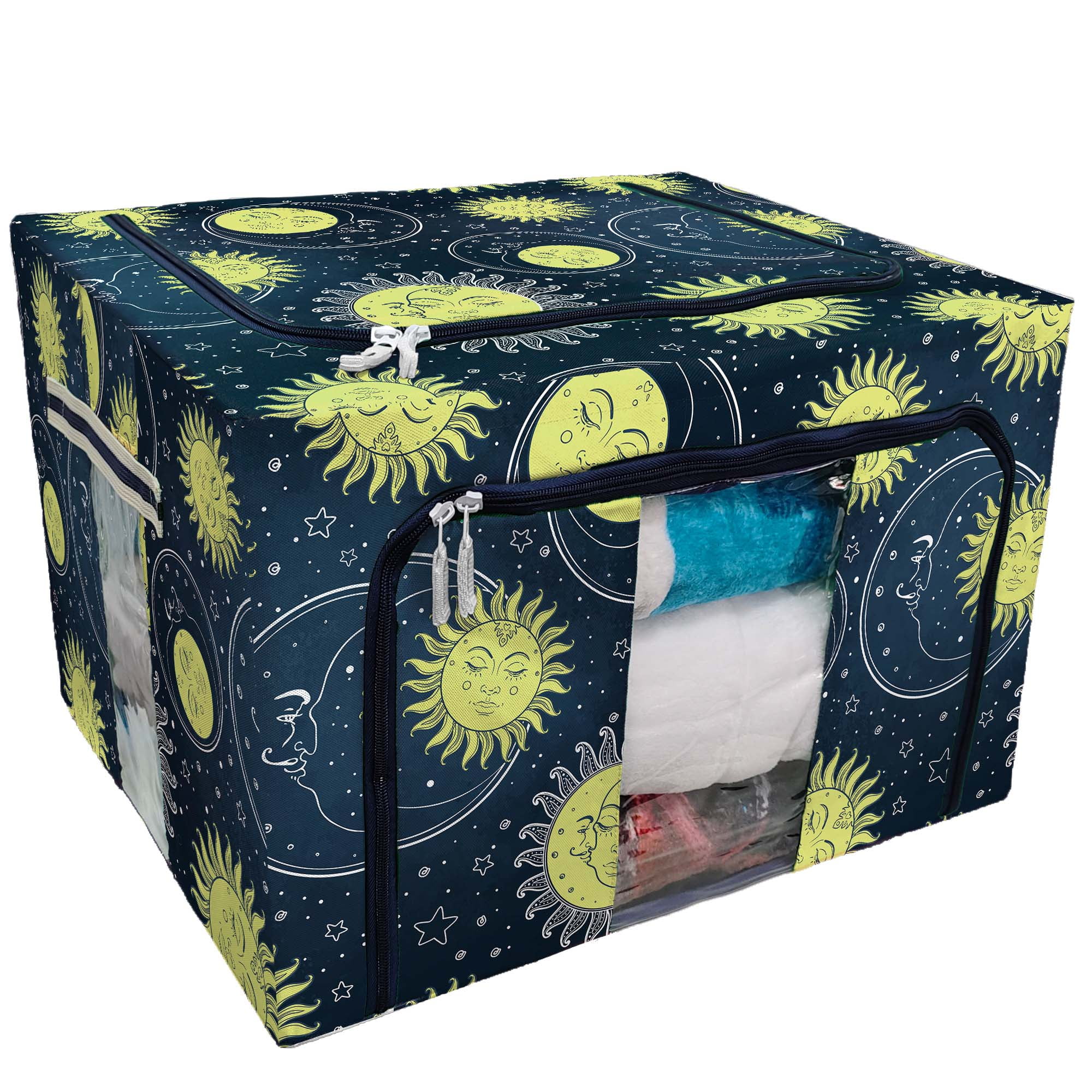 ECZJNT Sun moon stars children Astronomy astrology Storage Bag Clear ...