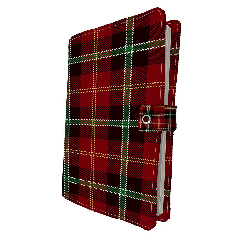 ECZJNT Tartan Pattern Book Cover Book Protector Book Sleeve Book Pouch ...