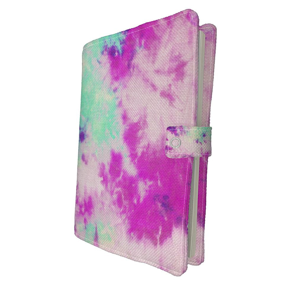 ECZJNT Tie Dyed Cotton Book Cover Book Protector Book Sleeve Book Pouch ...