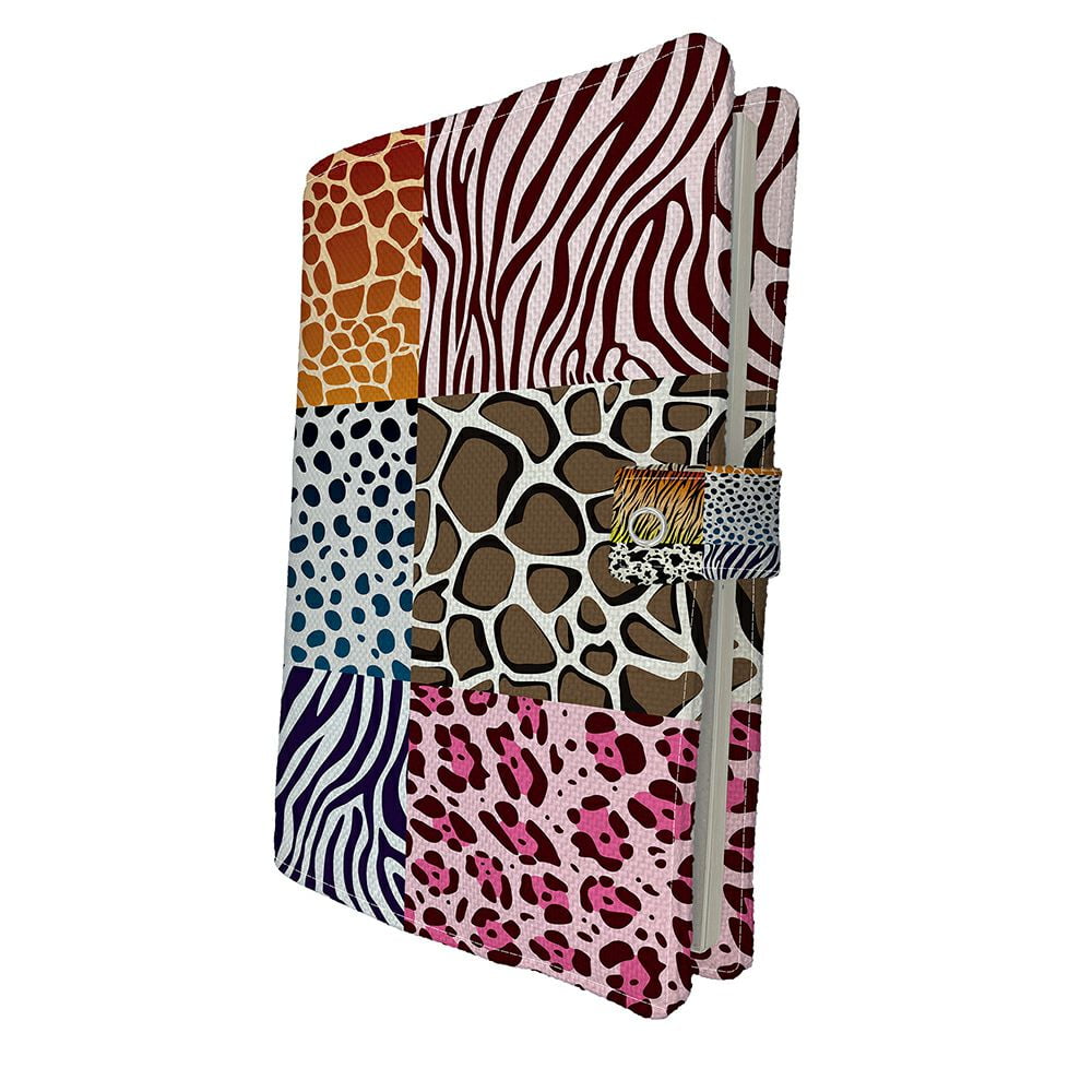 ECZJNT Tiger Zebra Giraffe Leopard Cow Cheetah Colorful Prints Book ...