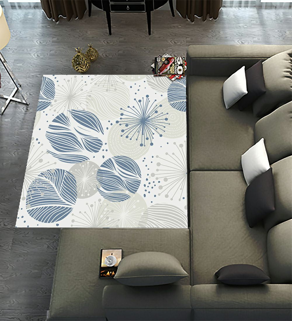 ECZJNT Whimsical Hand Drawn Area Rugs 2 x 3ft Floor Carpet Mat for ...