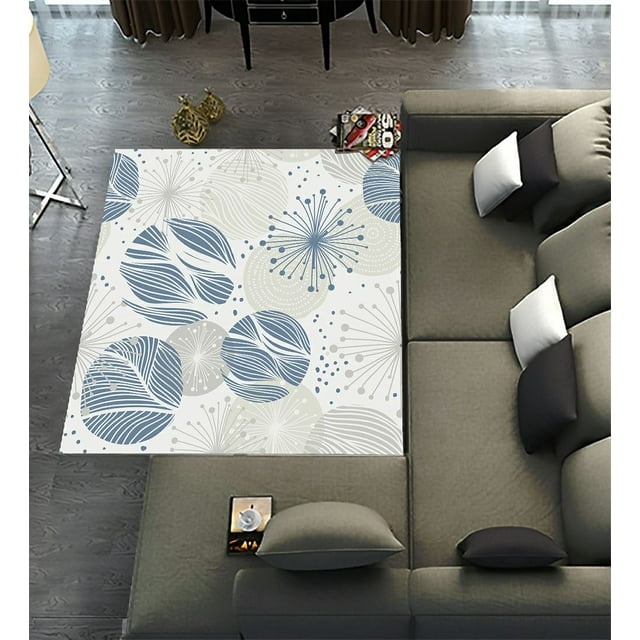 ECZJNT Whimsical Hand Drawn Area Rugs 2 x 3ft Floor Carpet Mat for ...