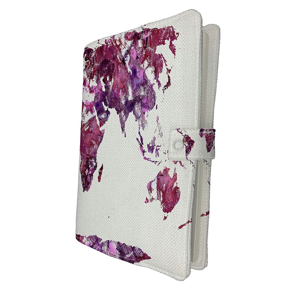 ECZJNT World Map Book Cover Book Protector Book Sleeve Book Pouch Book ...