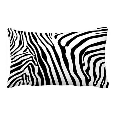 ECZJNT Animal Zebra Zebra Stripe Pillow Case Cover Set 20x30 Inch ...