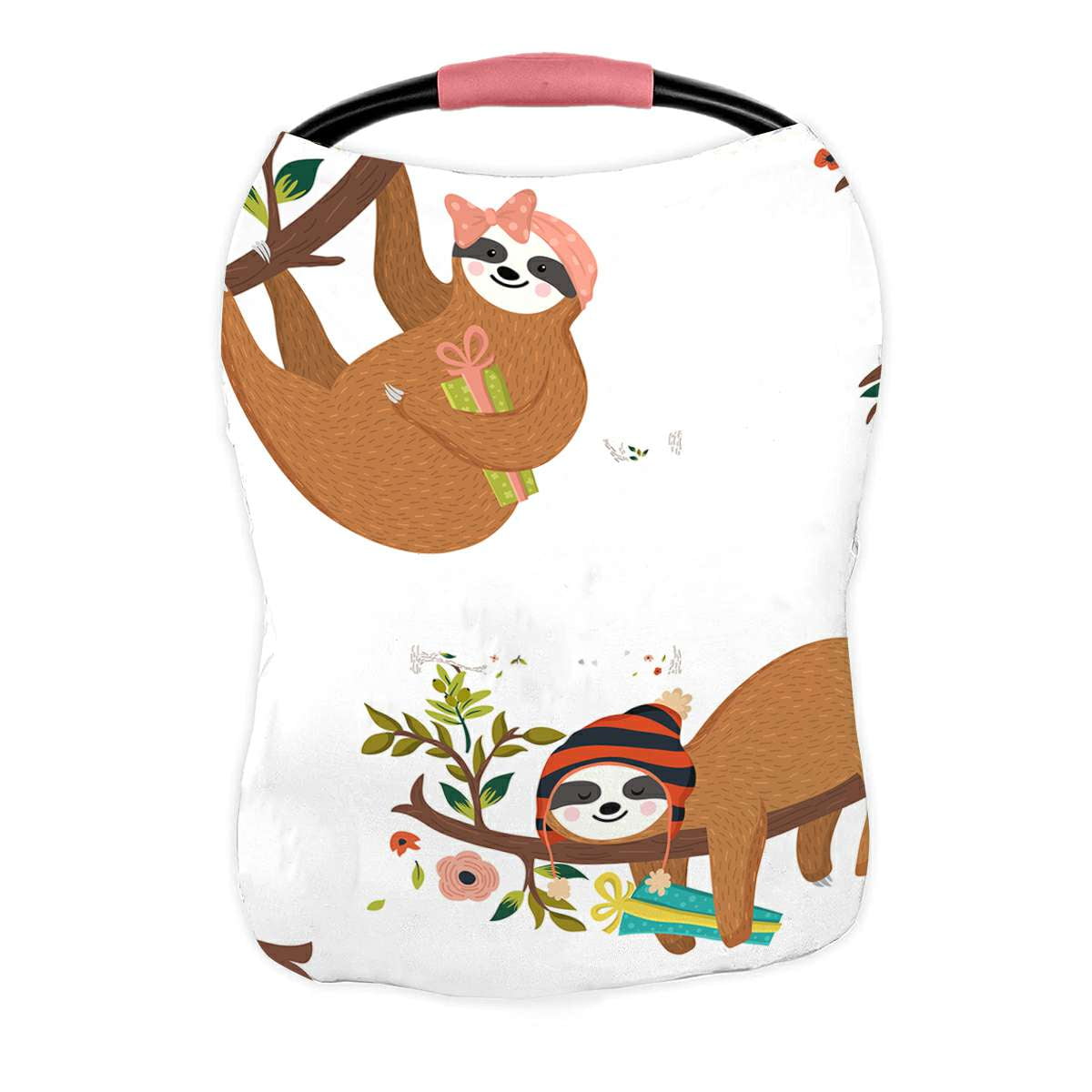 ECZJNT cute baby sloths Nursing Cover Baby Breastfeeding Infant Feeding ...
