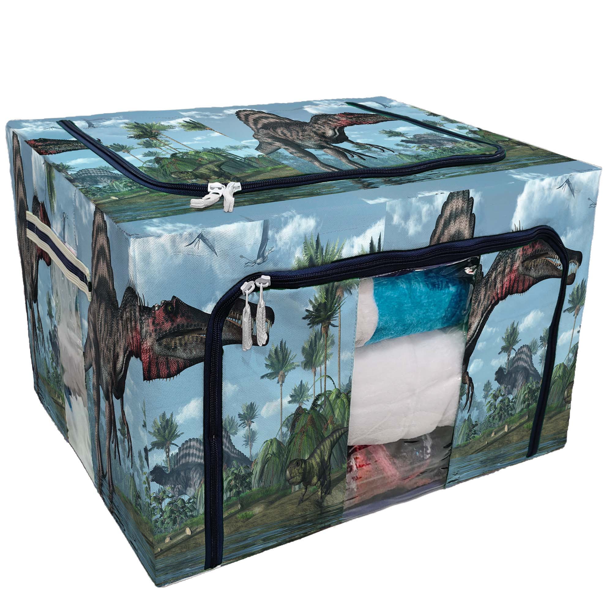 ECZJNT dinosaurs spinosauruses psittacosaurus dorygnathuses in flight ...