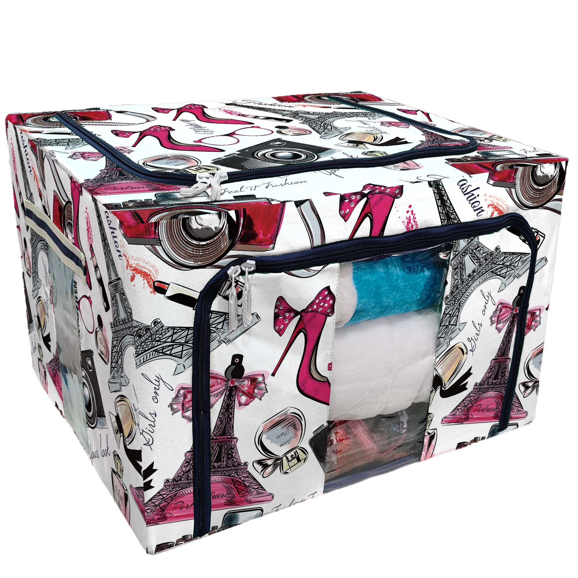 ECZJNT perfume Eiffel tower shoes cameras and lipstick stylish Storage ...