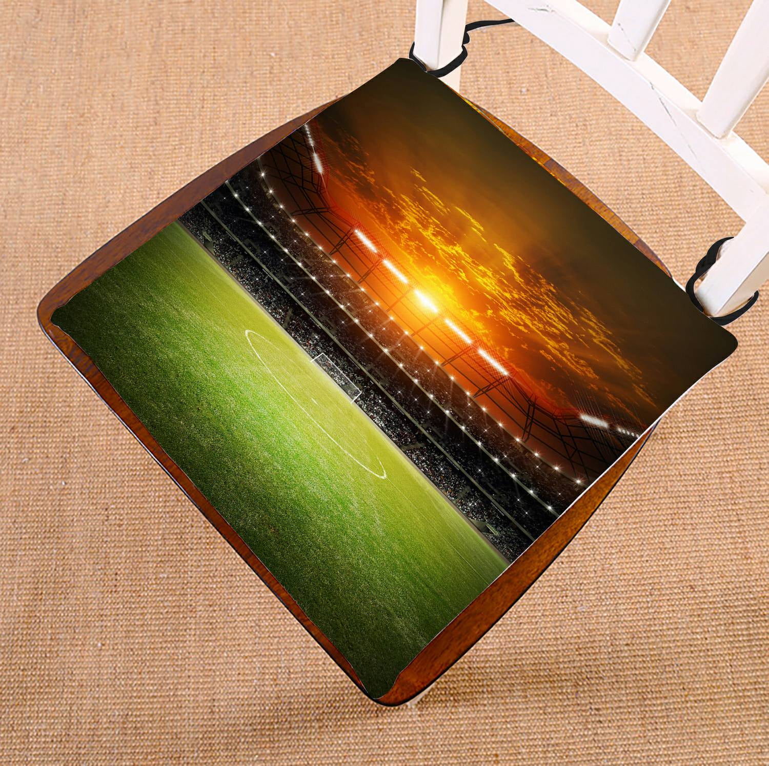 ECZJNT stadium sunset seat pad chair pads seat cushion 20x20 Inch ...