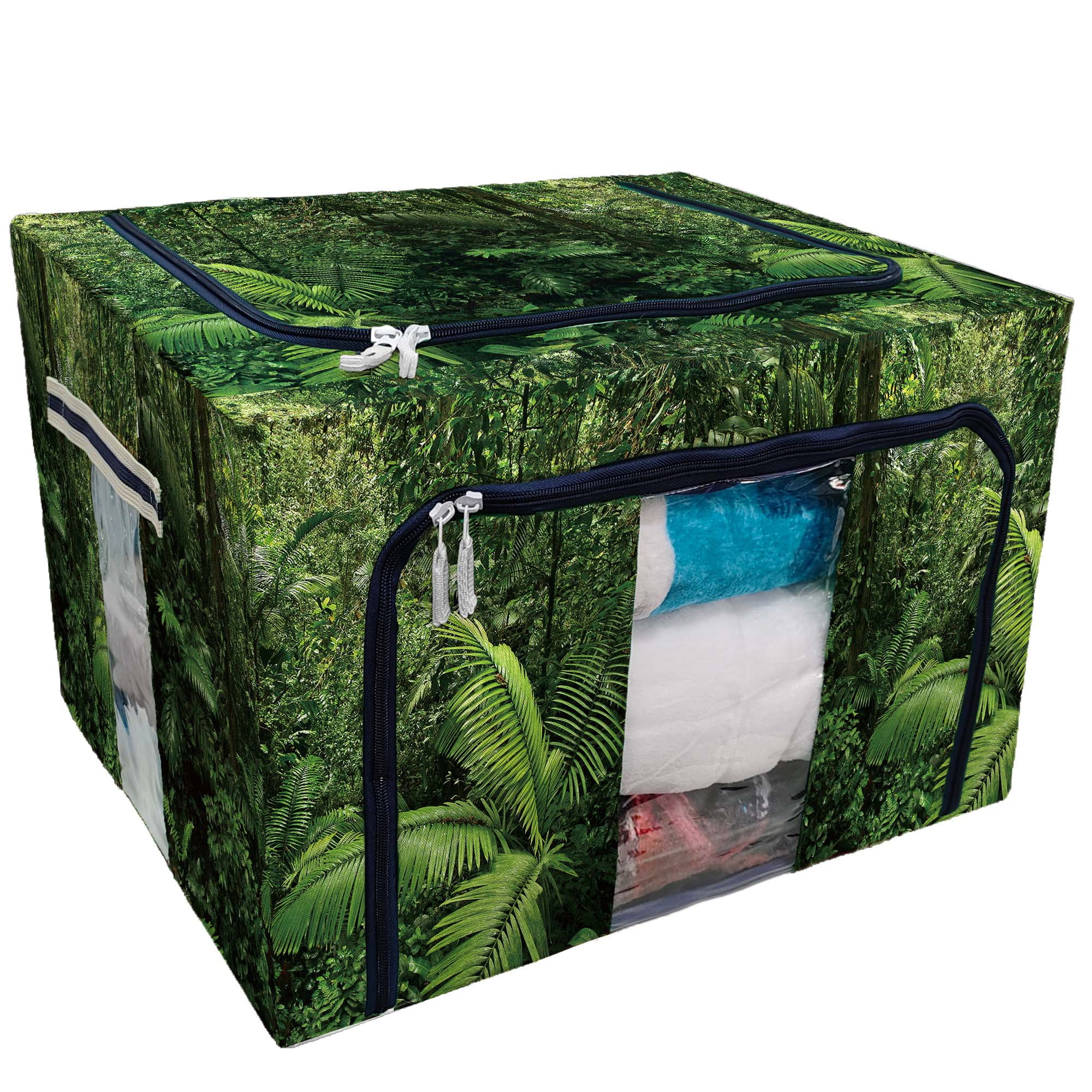 ECZJNT tropical rain forest Costa Rica Storage Bag Clear Window Storage ...