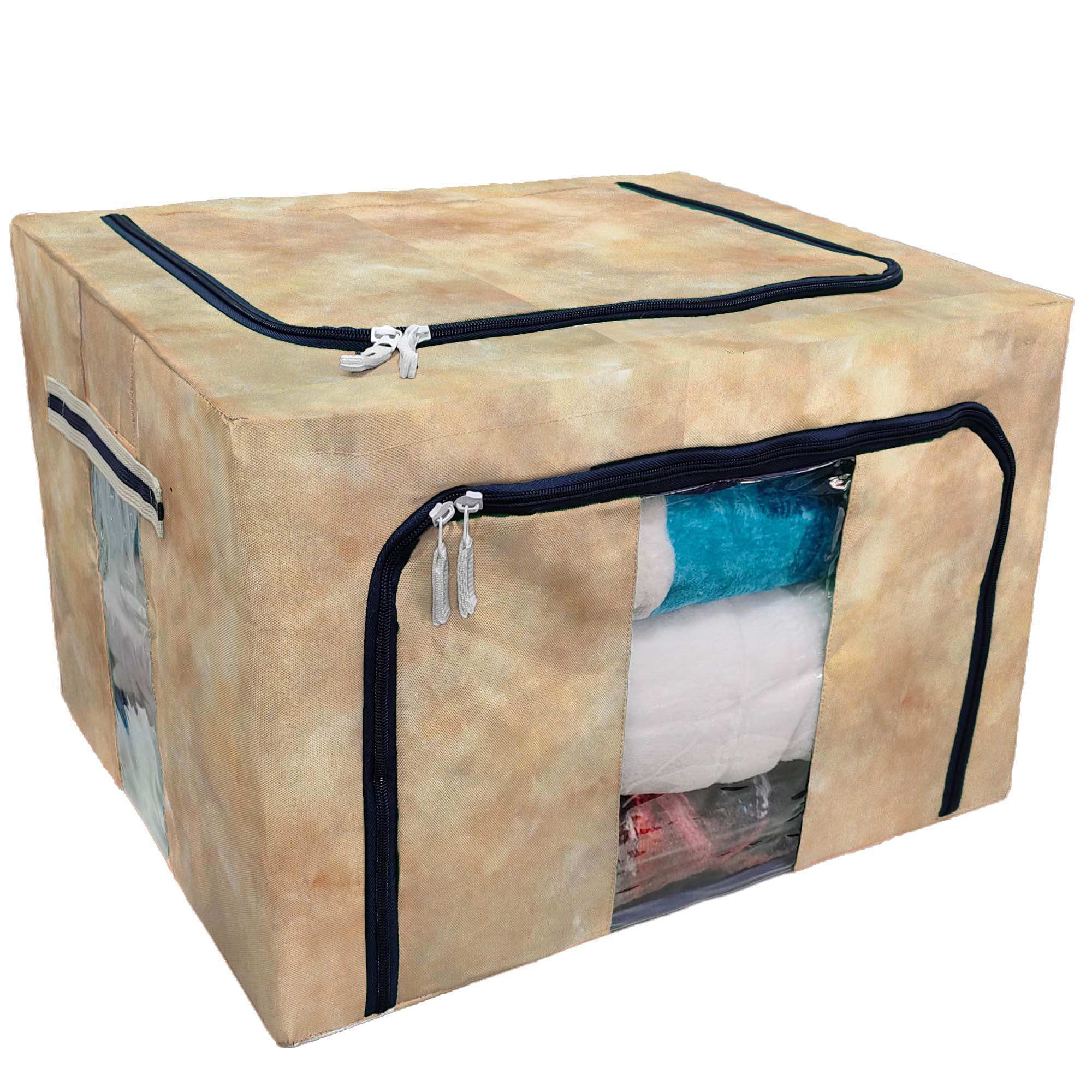 ECZJNT wall stucco texture Storage Bag Clear Window Storage Bins Boxes ...