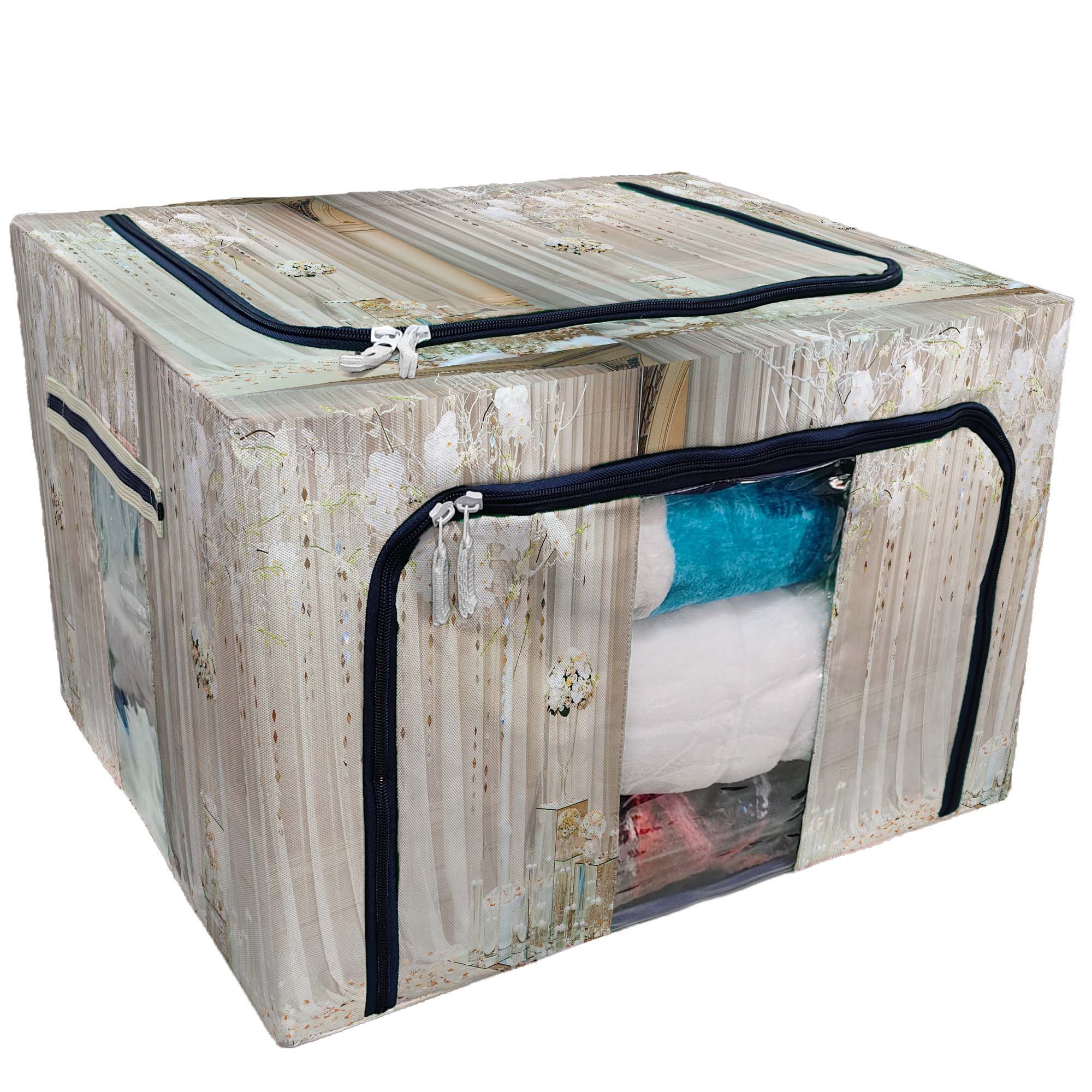 ECZJNT wedding ceremony arch floral flowers Storage Bag Clear Window ...